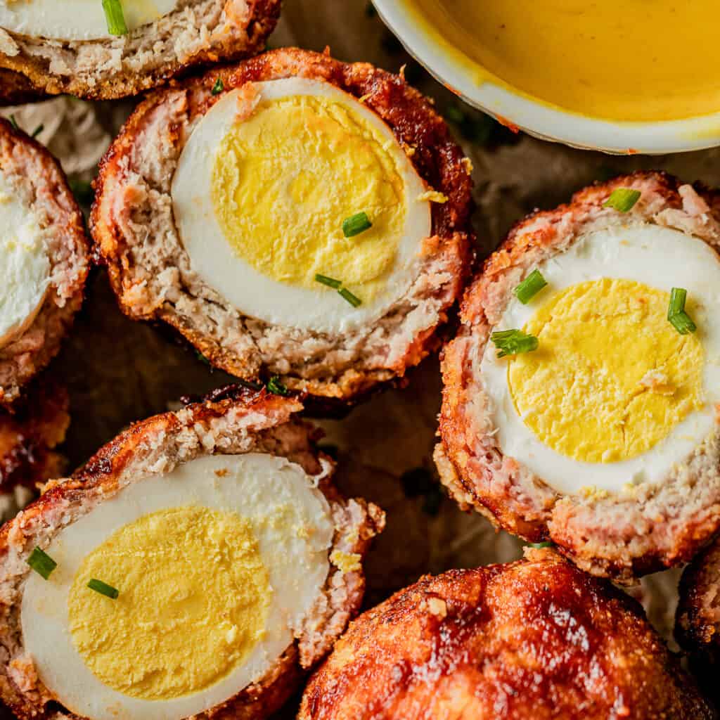 Smoked Scotch Eggs - The Primitive Dish